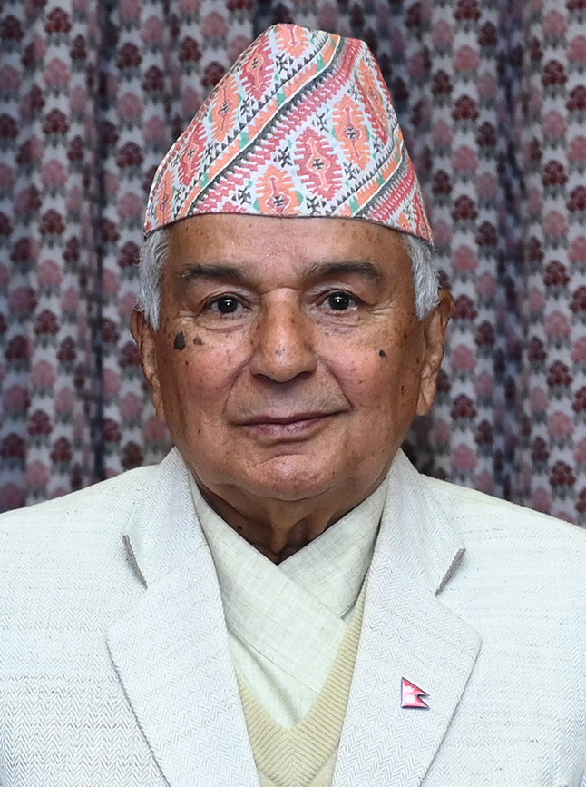 Archivo: President Ram Chandra Poudel, Official portrait (January 2024)