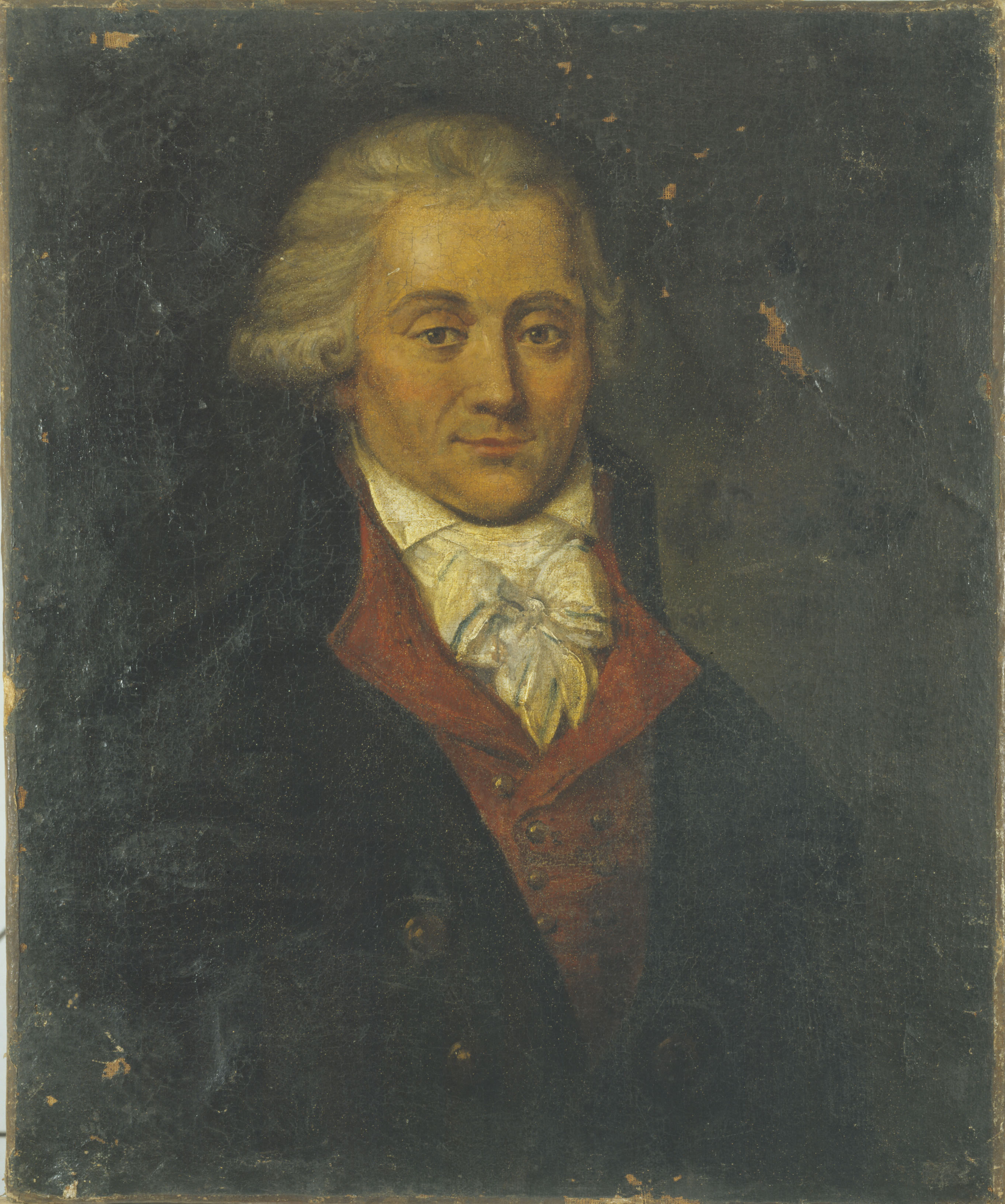 Archivo: François Bonneville - Portrait présumé de Georges Couthon ...