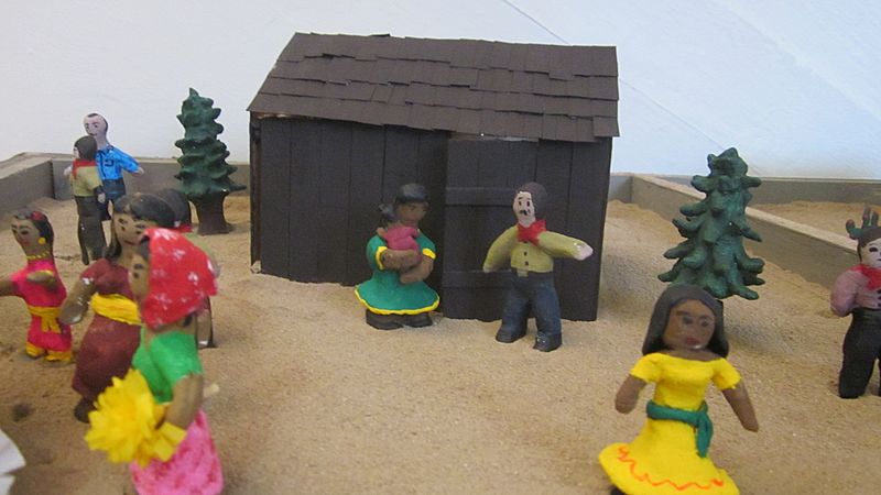 Archivo: Maqueta de vivienda tradicional o'ob o pima, Museo de Culturas ...