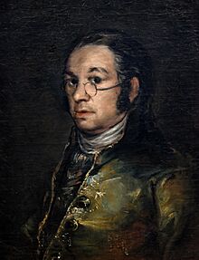 Autorretrato con gafas (Goya) para Niños