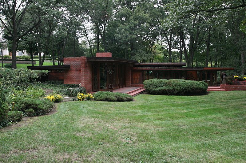 Archivo: Melvyn Maxwell Smith House exterior 1 - FLW, Architect ...