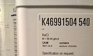 Número de registro CAS para Niños