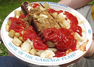 Garbage plate para Niños