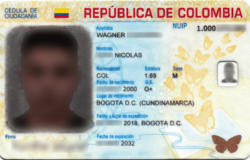 Documento de identidad para Niños