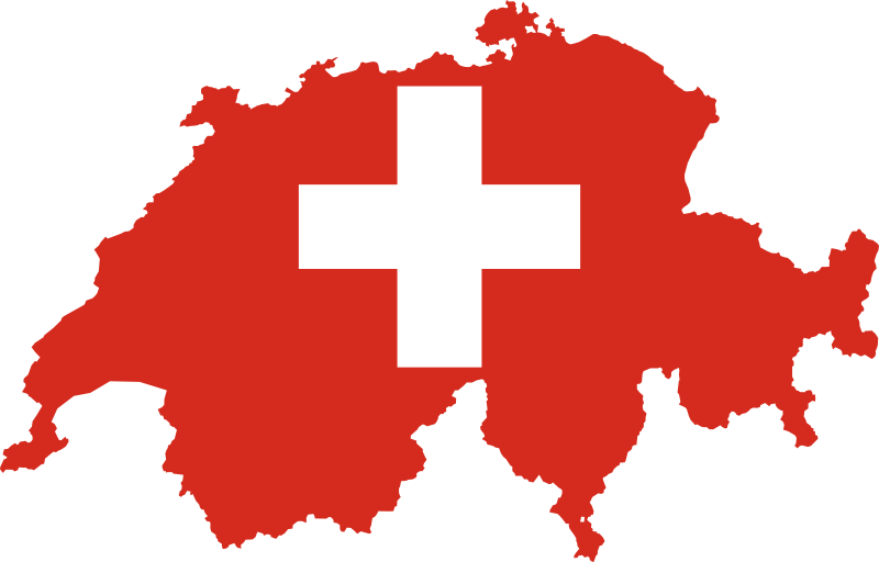 Archivo: Flag-map of Switzerland