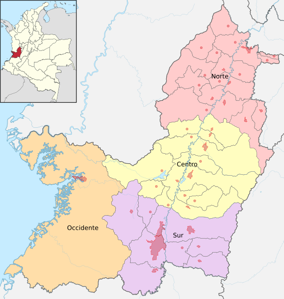 Archivo: Mapa de Valle del Cauca (subregiones)