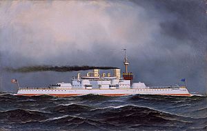 USS Massachusetts (BB-2) para Niños