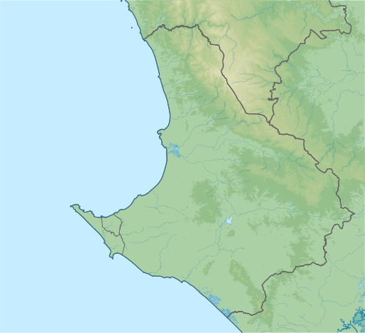 Archivo: Mapa físico de localización Santa Elena