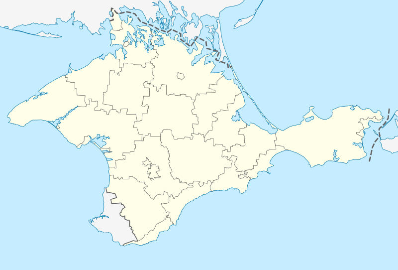 Archivo: Outline Map of Crimea (disputed status)