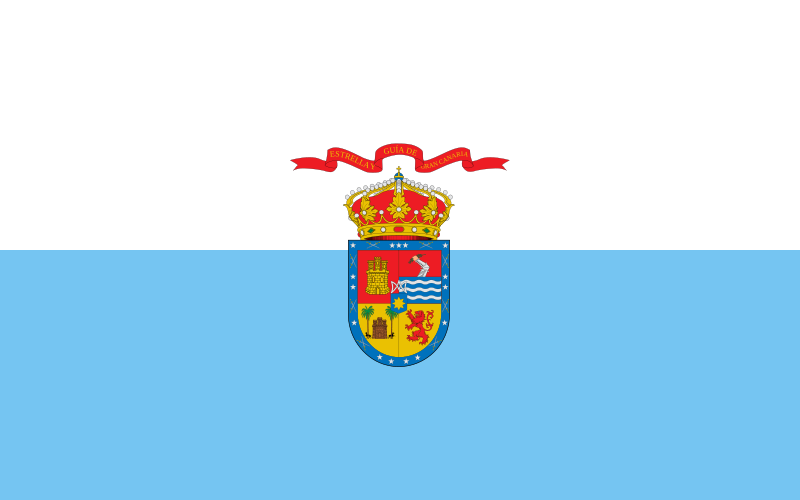 Archivo: Bandera de Santa María de Guía