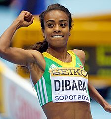 Genzebe Dibaba para Niños