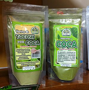 Harina de coca para Niños