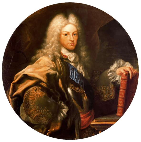 Archivo: Felipe V de España con casaca verde, por Miguel Jacinto Melendez