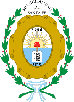 Archivo: Escudo de la Ciudad de Santa Fe (Argentina)