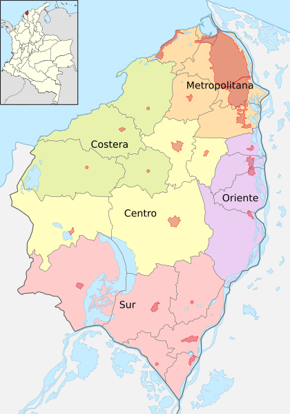 Archivo: Mapa de Atlántico (subregiones)