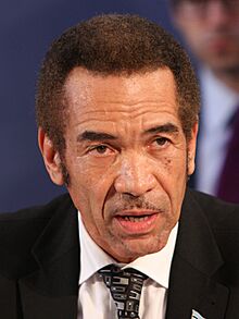 Ian Khama para Niños