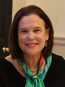 Mary Lou McDonald para Niños
