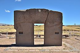 Puerta del Sol (Tiahuanaco) para Niños