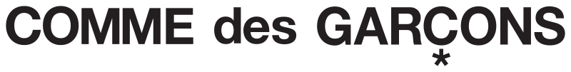 Archivo: Comme des Garcons logo