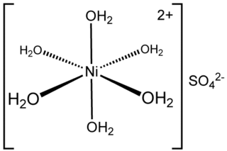 Sulfato de níquel(II) para Niños